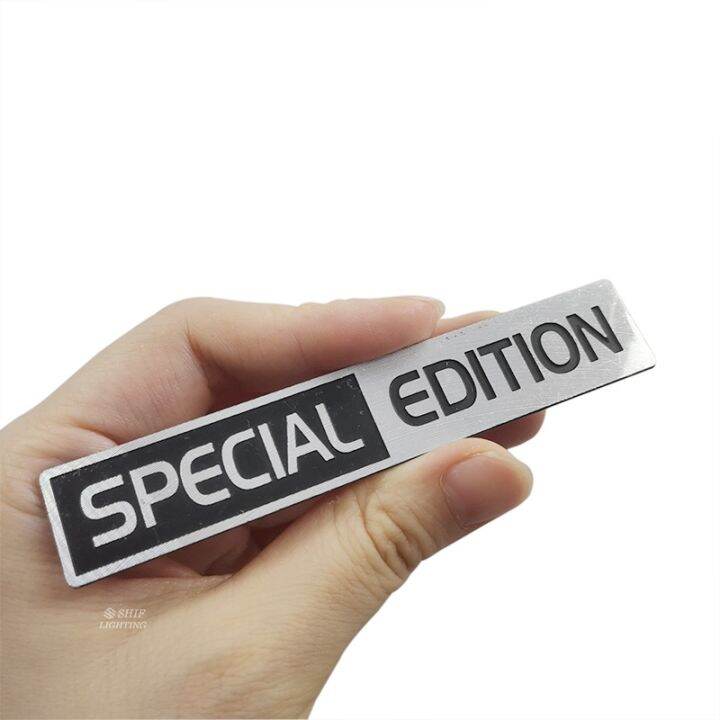 NEW 1 x Metal SPECIAL EDITION Letter Logo Car Auto Decorative Emblem Badge Sticker Decal for ...