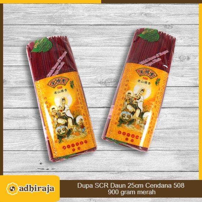 Dupa/ Hio Wangi Harum SCR Daun 25 cm Cendana 508 900 gram Merah ...