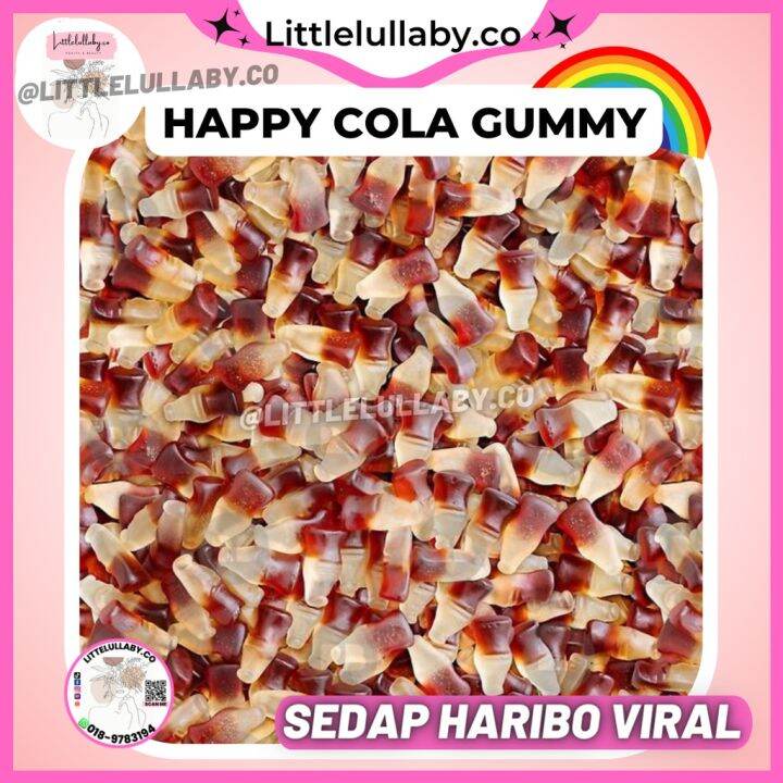 Halal Bebeto Haribo Happy Cola Gummy Sweet Candy Tidbits Snack Gummi ...