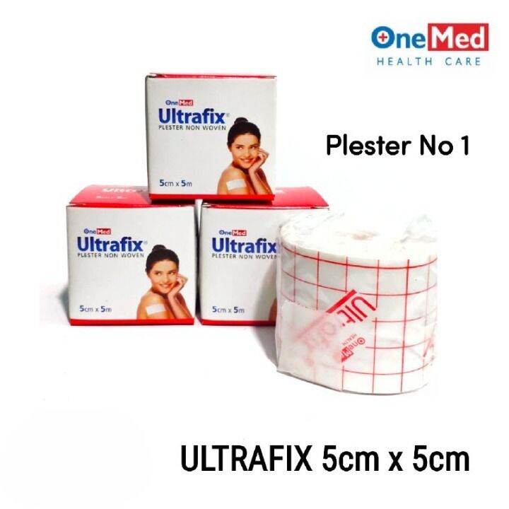 Ultrafix 5cm X 5m Plester Seperti Hypafix Plester Onemed | Lazada Indonesia