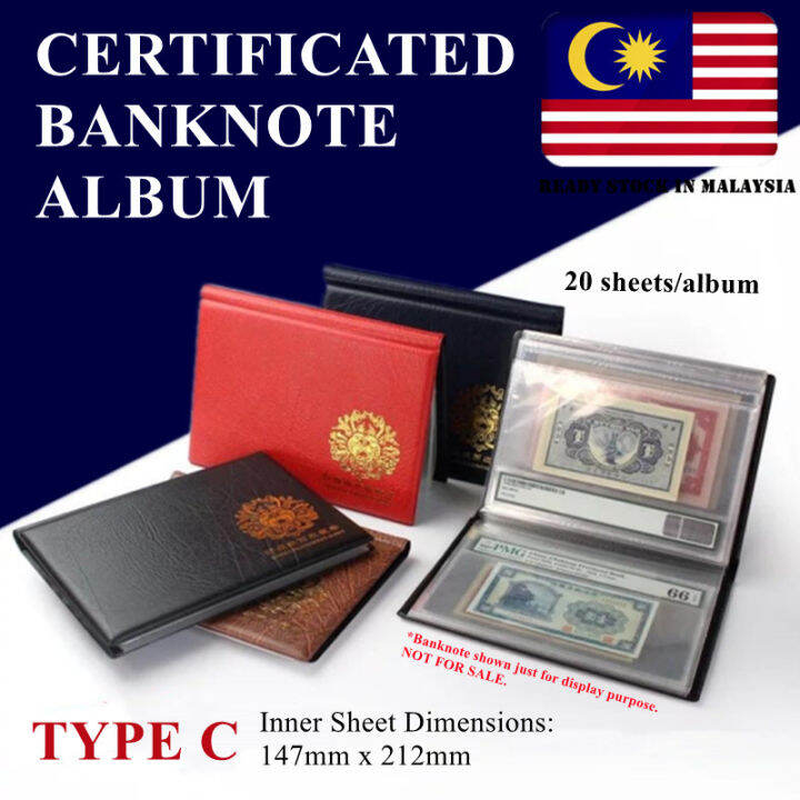 PCCB Grading Certificated Banknote Album Type C PMG Collections ...