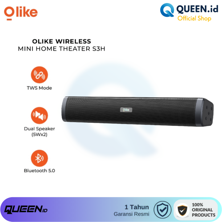 Olike S3H Wireless Portable Bluetooth Speaker Home Soundbar BT 5.0 ...