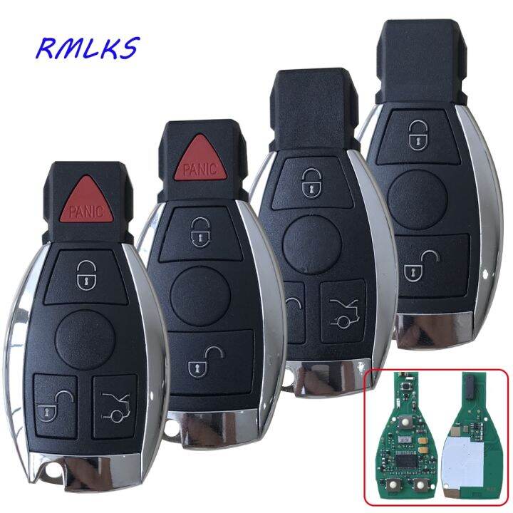 Smart Remote Key 315MHz 433MHz Car Auto Fit For Mercedes Benz 2000+ NEC ...