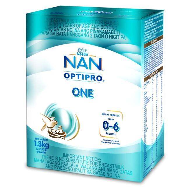 NAN OptiPro One Infant Formula For 0-6 Months 1.3kg | Lazada PH