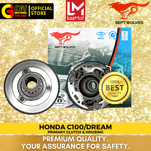 Septwolves Primary Clutch Assembly for Honda C100/Dream | Lazada PH