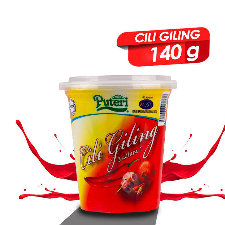 CILI GILING PUTERI 140GM | Lazada
