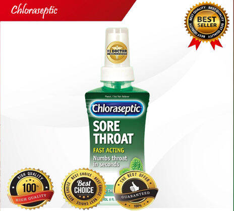 Chloraseptic Sore Throat Spray Menthol 177ml | Lazada