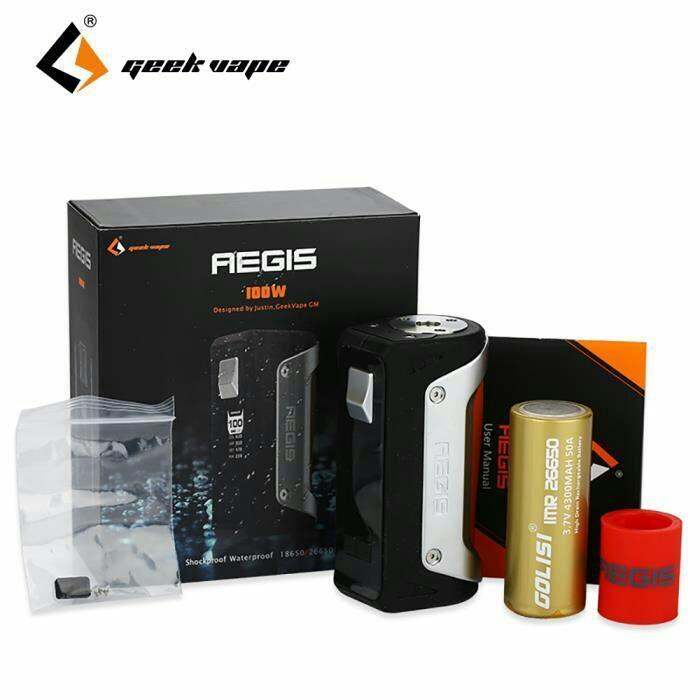 AUTHENTIC GEEKVAPE AEGIS 100W TC BOX MOD with 26650 BATTERY | Lazada PH