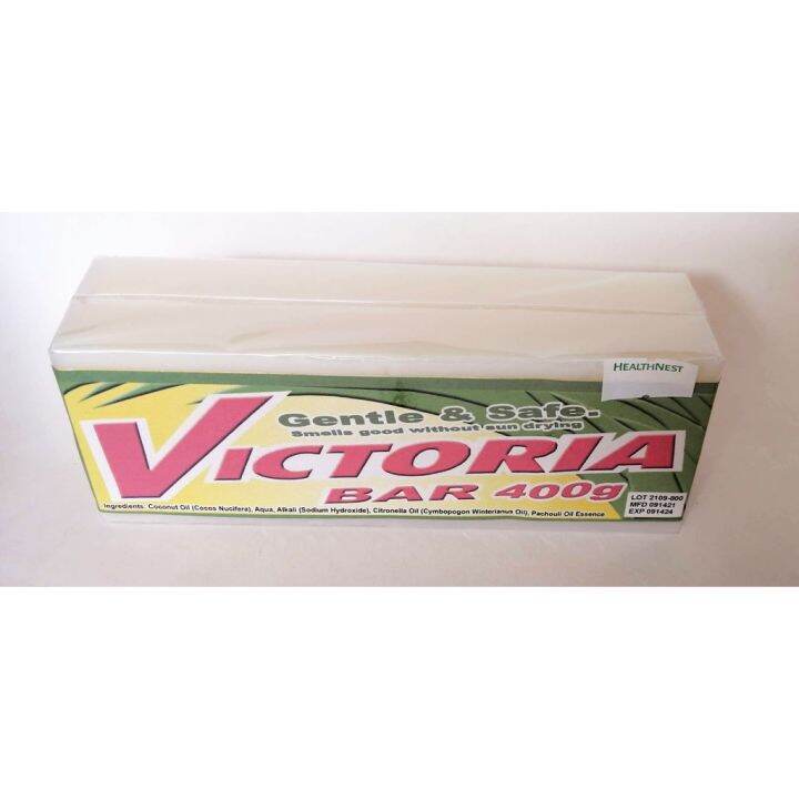 Victoria Natural Herbal Soap / Laundry Bar 400g (new packaging) | Lazada PH
