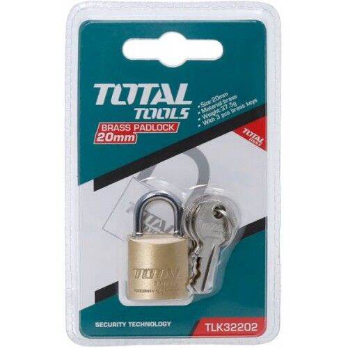 TLK32202 Heavy duty brass padlock 20mm | Lazada PH