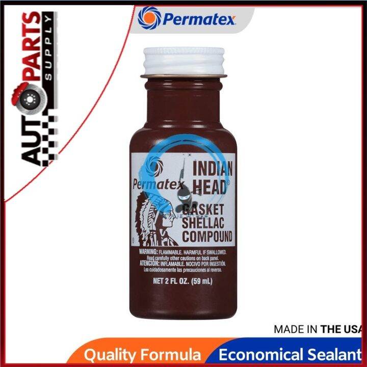 PERMATEX INDIAN GASKET SHELLAC COMPOUND (59 ML) | Lazada