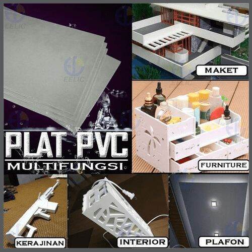 Harga Promo EELIC PLT-PVC5MM PLAT PVC PANJANG 20X40 CM TEBAL 5 MM PLAT ...