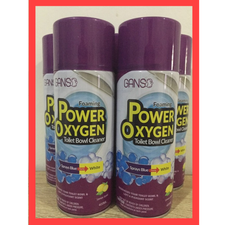 READY STOCK !! Foaming Power Oxygen Toilet Bowl Cleaner Lemon Scent ...