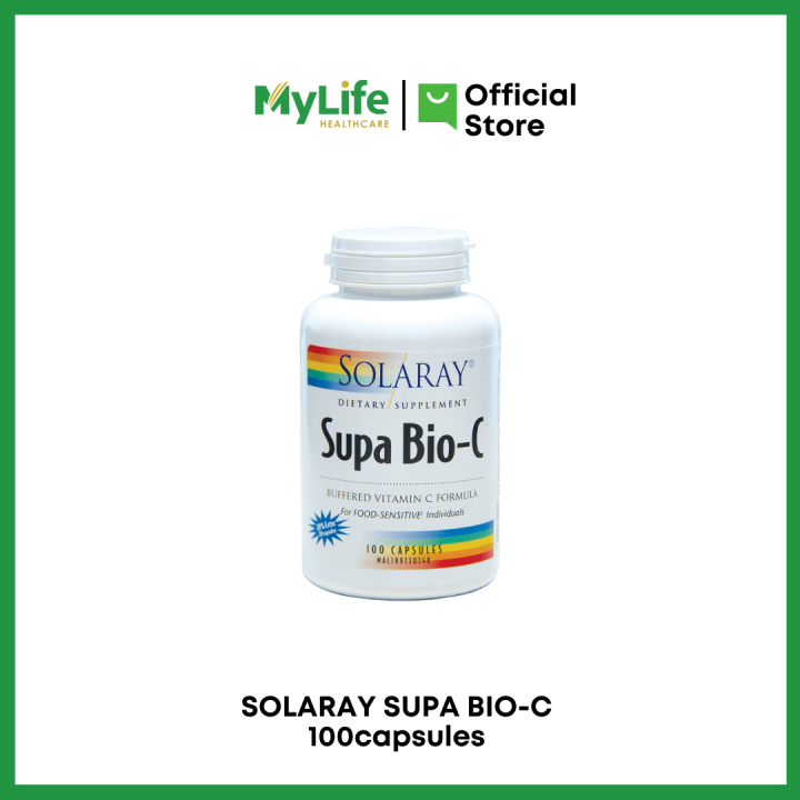 SOLARAY SUPA BIO-C 30'S CAPSULES | Lazada