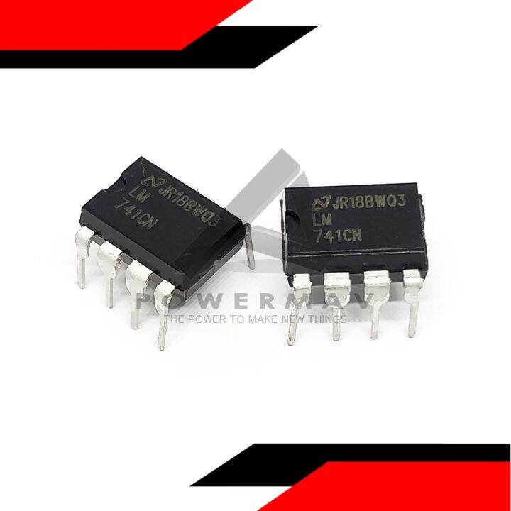 2pcs original lm741 op amp dip Ic comparator LM741CN DIP8 LM741 DIP DIP-8 741CN DIP-8 ...