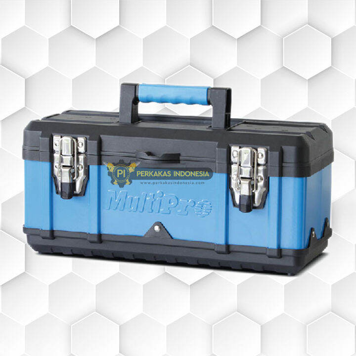 Toolbox MULTIPRO 16 Inch Tool Box Kit Body Plastik Besi Tools Organizer ...