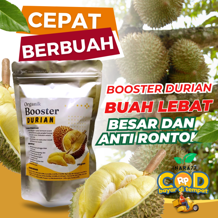 Pupuk organik untuk durian/Pupuk durian agar cepat berbuah/Pupuk buah durian/pupuk pelebat buah ...
