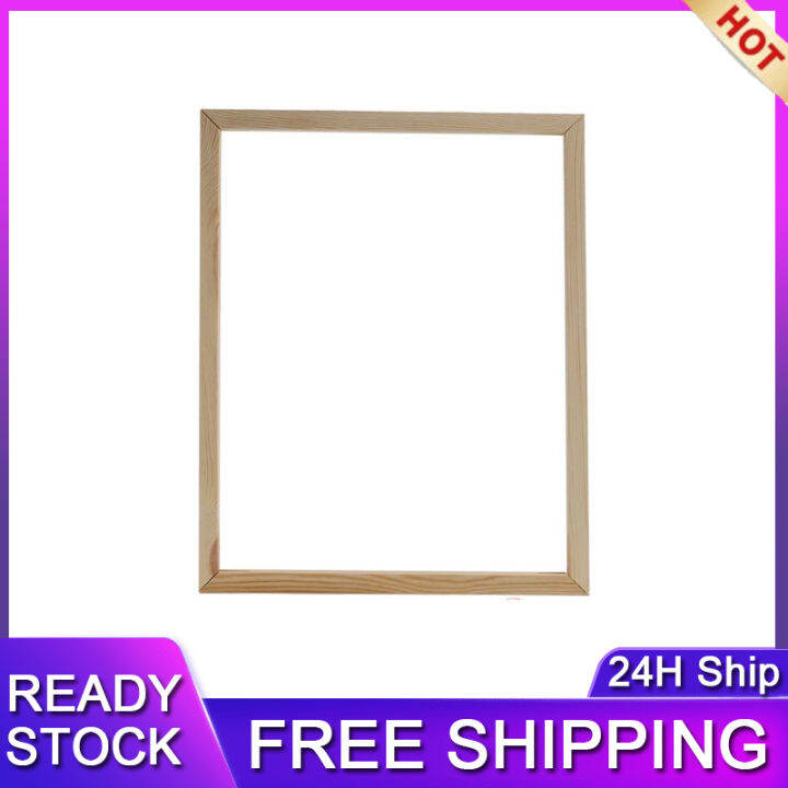 40X50 cm Wooden Frame DIY Picture Frames Art Suitable for Home Decor Painting Digital Diamond ...