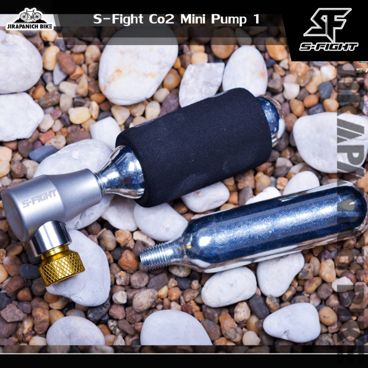 สูบพกพา S-Fight รุ่น Co2 Mini Pump (รองรับหัวสูบแบบSchrader,Presta,และ ...