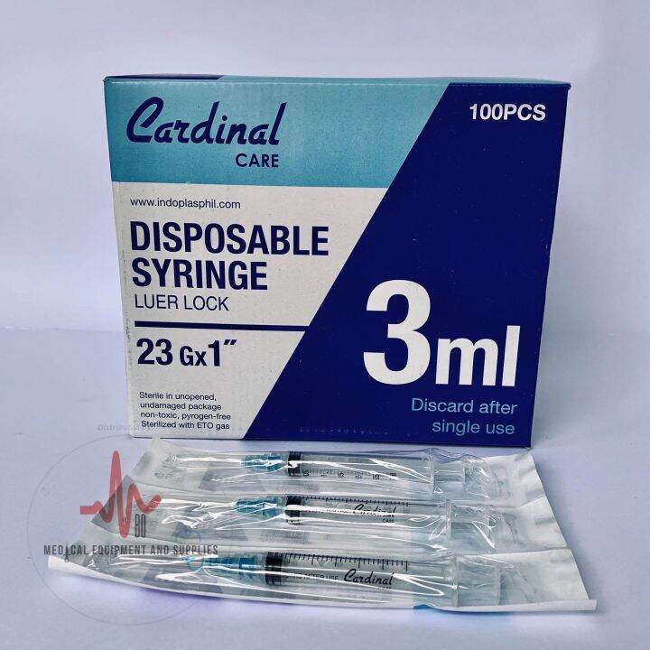 DISPOSABLE SYRINGE 3CC | Lazada PH
