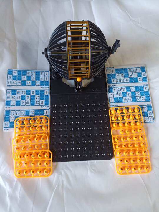 1 set Rolling binggo with numbers /bingohan /bingo set /bolahan ng ...
