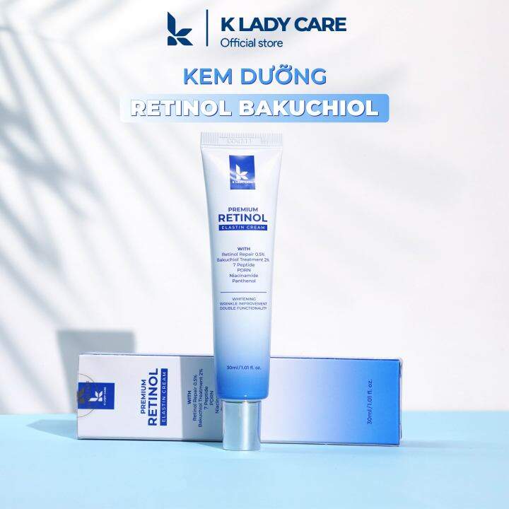 Kem Dưỡng Tế Bào Gốc Trẻ Hoá PDRN Retinol K LADY CARE, Chống lão hoá, mờ thâm nám, làm căng bóng ...