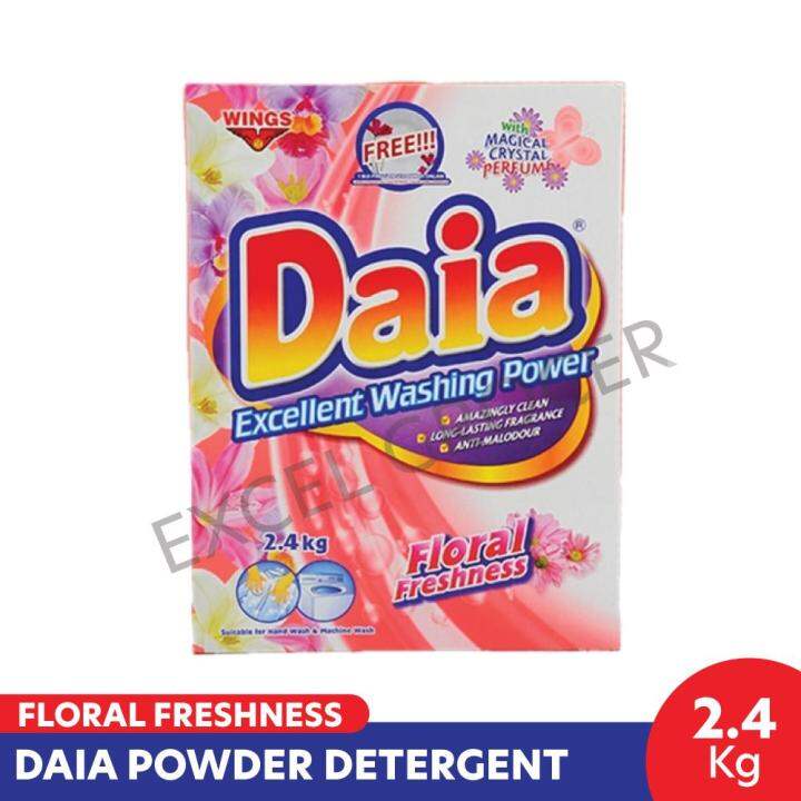 Daia Floral Freshness Excellent Washing Pouch 1 x 2.4kg (unit) | Lazada
