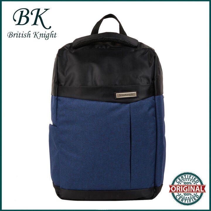 British Knight B21AR012 EDB Backpack Black/Blue For Men and Women ...