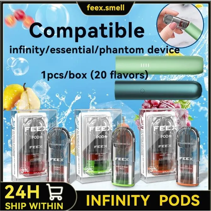 [24H]FEEX pods Compatible RELX Infinity pods and Essential Phantom ...