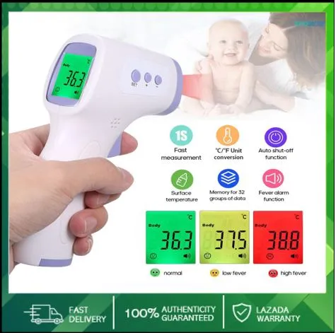 Deal Hunter Medical Thermometer 2in1 Body and Surface Non-contact ...