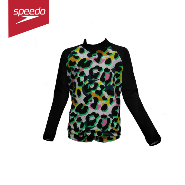 SPEEDO Girls Jungle Speak Long Sleeve Rash Top Set | Lazada PH
