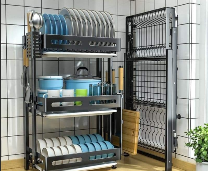 SKA 722 / SKA 733 2/3Tier 304 Stainless Steel Dish Rack Dish Drainer ...