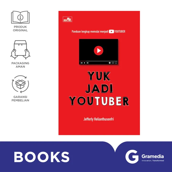 Buku Yuk Jadi Youtuber | Lazada Indonesia