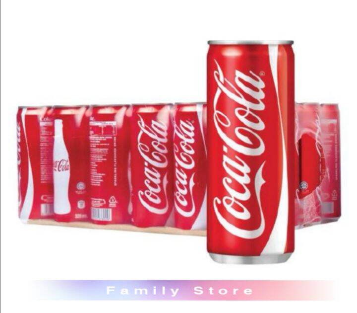 COCA COLA RASA ASLI (24CAN x 320ML) | Lazada