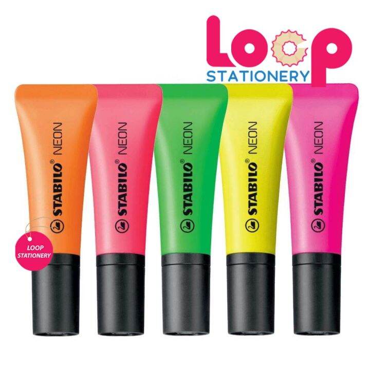 Stabilo Neon Highlighter Pen | Lazada