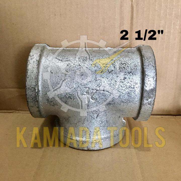Tee Galvanis 2 1/2 Inci/Tee Besi Galvanis 2 1/2 Inci | Lazada Indonesia