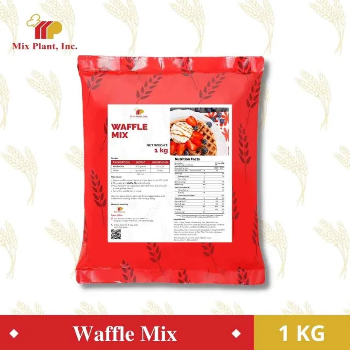 Mix Plant Waffle Mix Powder 1KG | Lazada PH