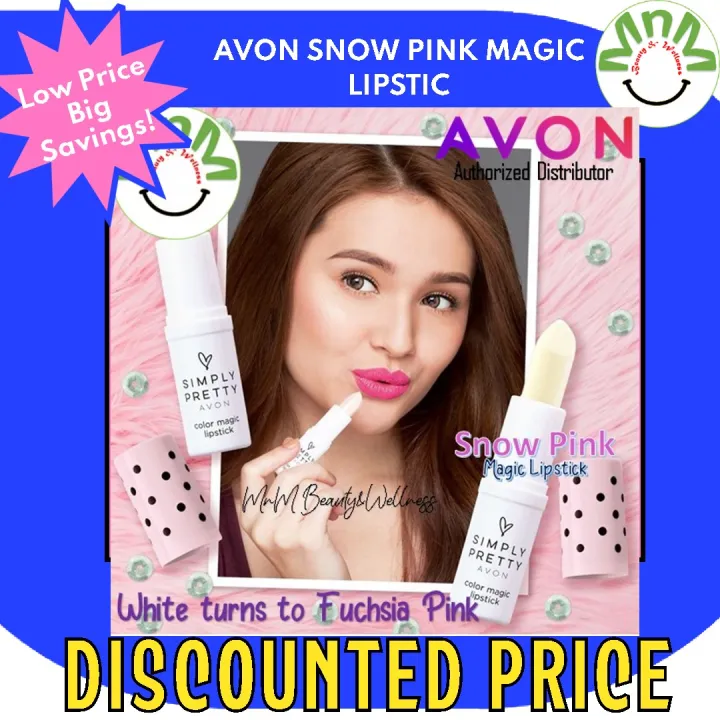 [MnM] Avon Magic Lipstick Snow Pink | Lazada PH