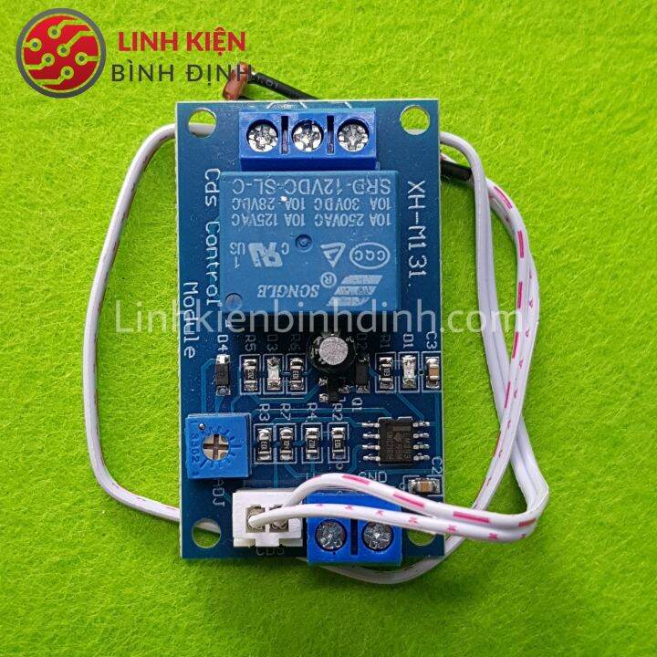 Module cảm biến ánh sáng Relay 12v XH-M131 bật tắt Thiết bị tự động | Lazada.vn