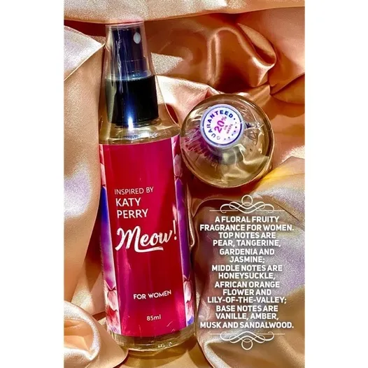 ♬KATY Perry MEOW EDT INSPIRED Perfume 85ML | Lazada PH