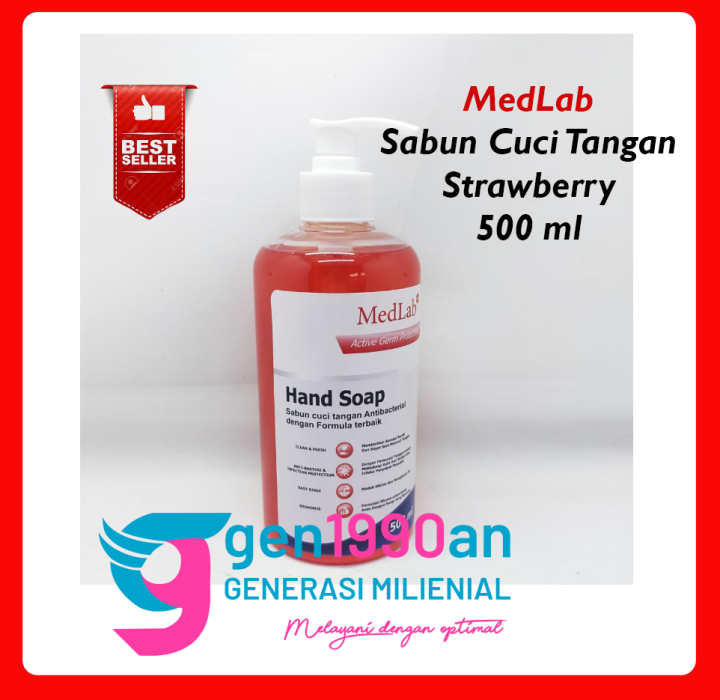 Hand Soap Sabun Cuci Tangan Medlab Konsentrat 500ml | Lazada Indonesia