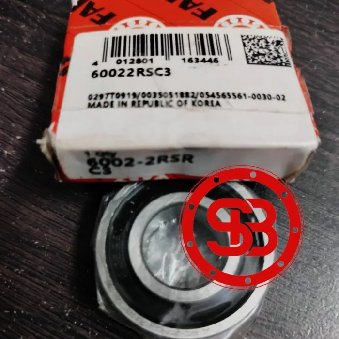 Bearing 6002 2RS / 6002 2RS C3 FAG ORIGINAL | Lazada Indonesia