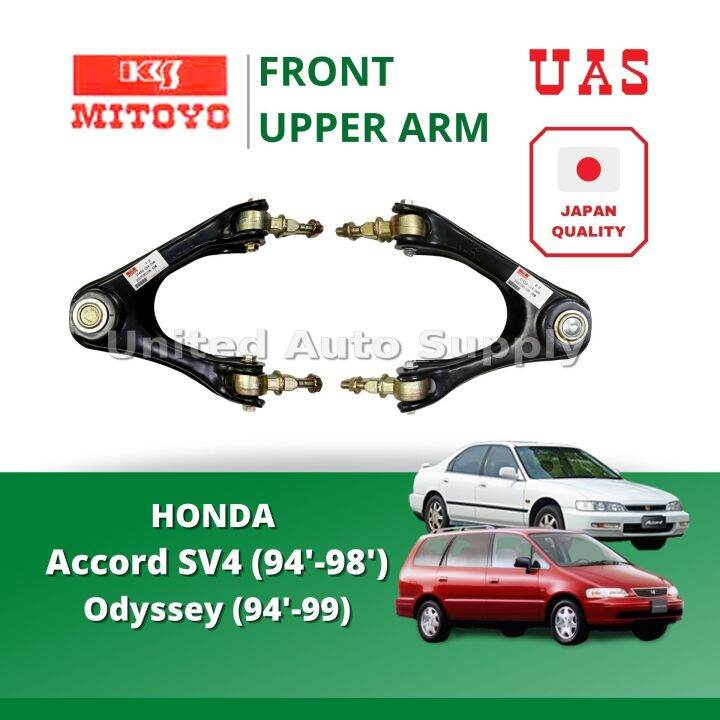 MITOYO Front Upper Arm Set For Honda Accord SV4 CD7 CD8 CE1 Odyssey RA1 RA2 RA3 RA4 Japan ...