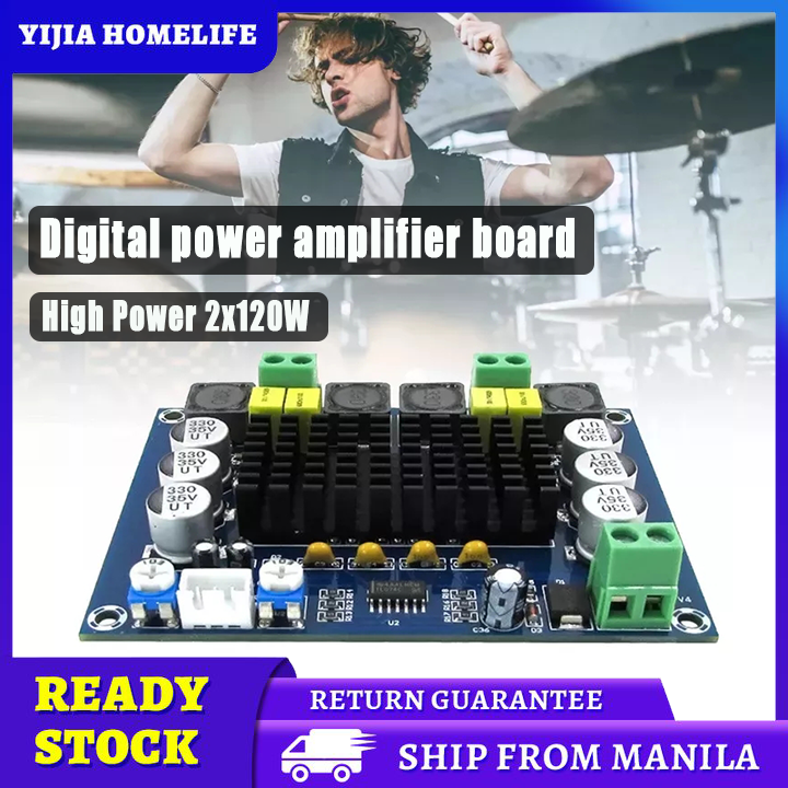 【Ready Stock】TPA3116D2 TPA3116 Dual Channel Stereo High Power Digital Audio Power Amplifier ...