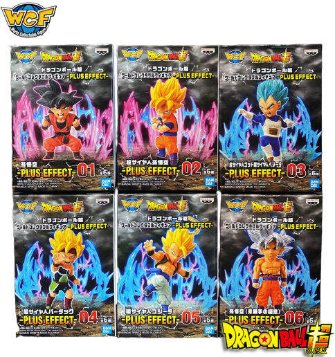 Bandai WCF Dragonball Super Plus Effect โมเดล ดราก้อนบอล พร้อมพาร์ทเอฟเ ...