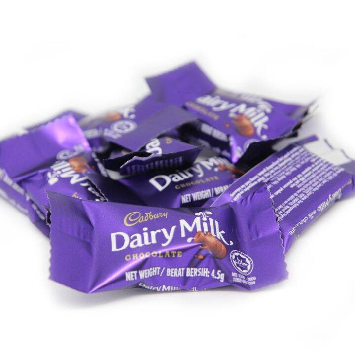 Chocolate Cadbury Dairy Milk CHOCOLATE Mini Bites Bar 4.5g Coklat ...