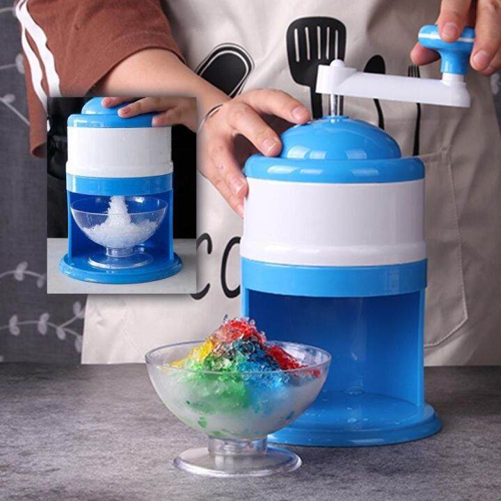 Mesin Air Batu ABC Campur Ais Kacang Kepal Ice Crusher Machine Shaver ...