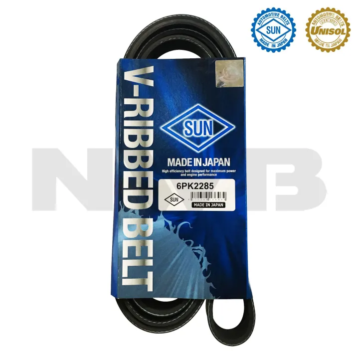 SUN V-Ribbed Belt 6PK2285 | Lazada PH