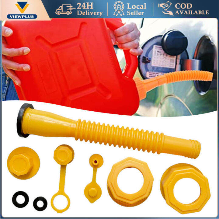 Universal Gas Tank Nozzle Kit Gas Can Spout Stopper Fuel Spout ...