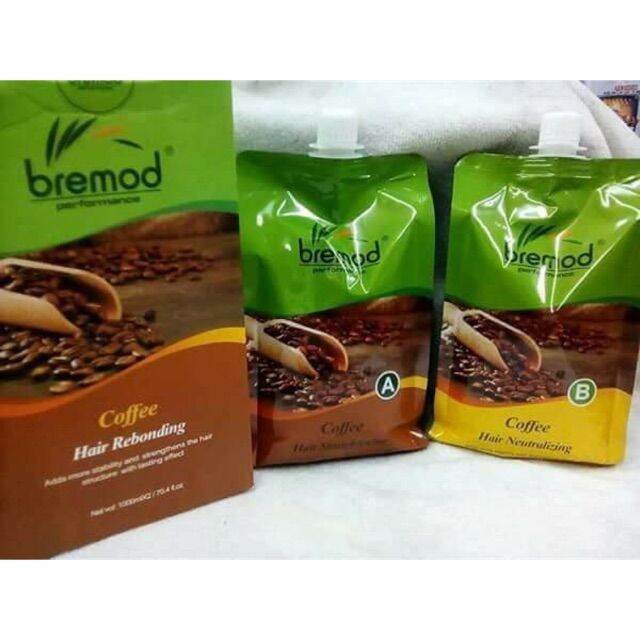 Bremod coffee hair rebonding cream hair straighting | Lazada PH